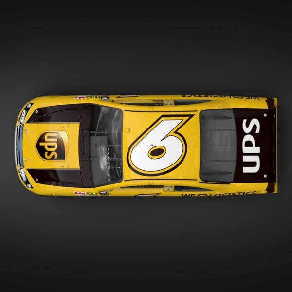 Nascar 2011 Car - David Ragan Ford Fusion #6 3D Model by CGShape