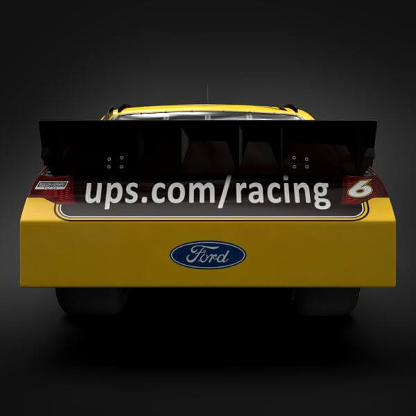 Nascar 2011 Car - David Ragan Ford Fusion #6 3D Model by CGShape