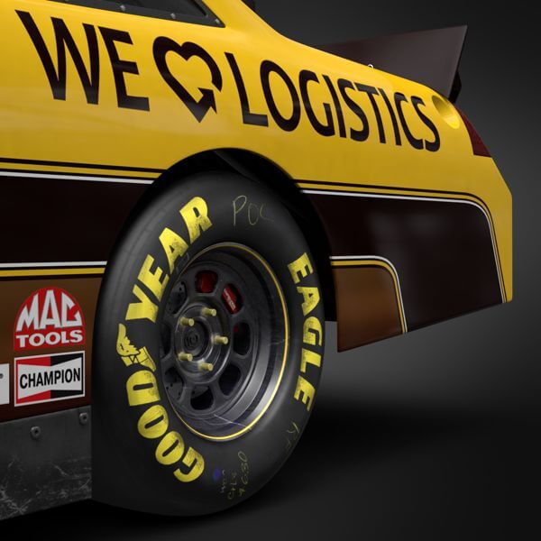 Nascar 2011 Car - David Ragan Ford Fusion #6 3D Model by CGShape