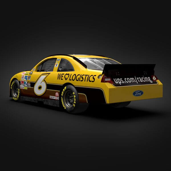 Nascar 2011 Roush Fenway Racing Cars - 3D Model by CGShape