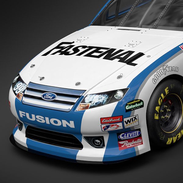 Nascar 2012 Car - Carl Edwards Ford Fusion #99 3D Model by CGShape