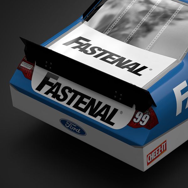 Nascar 2012 Car - Carl Edwards Ford Fusion #99 3D Model by CGShape