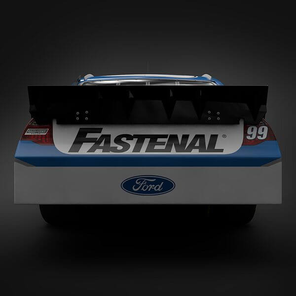 Nascar 2012 Car - Carl Edwards Ford Fusion #99 3D Model by CGShape