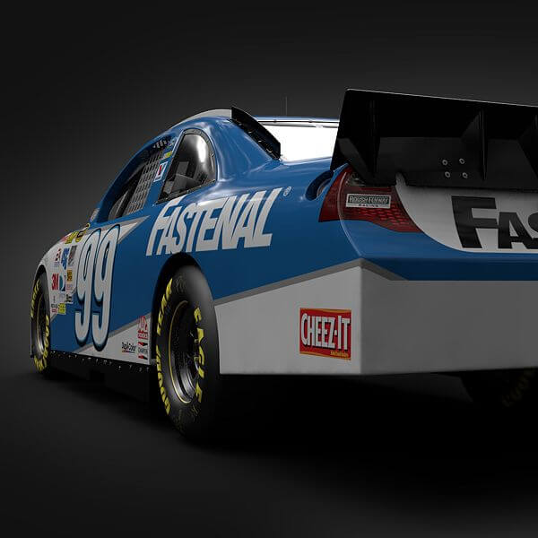 Nascar 2012 Car - Carl Edwards Ford Fusion #99 3D Model by CGShape