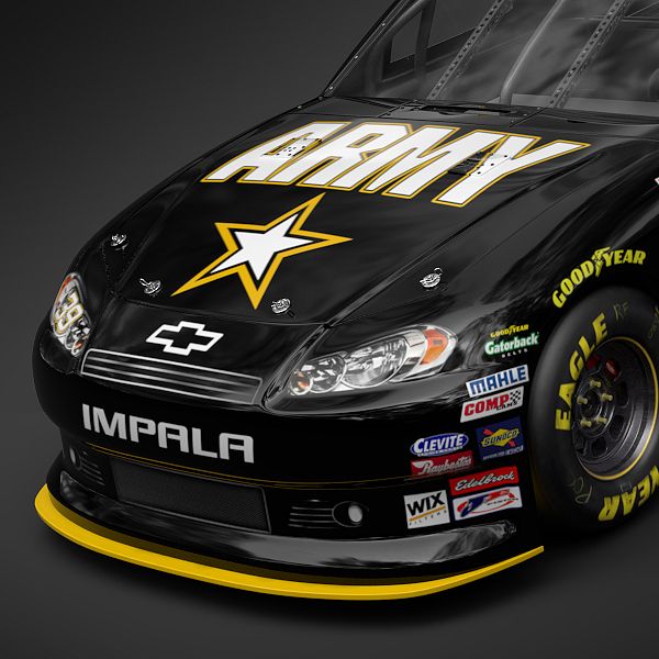 Nascar 2012 Car - Ryan Newman Chevrolet Impala #39 3D Model by CGShape
