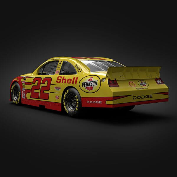 Nascar 2012 Penske Racing Team Cars - 3D Model by CGShape