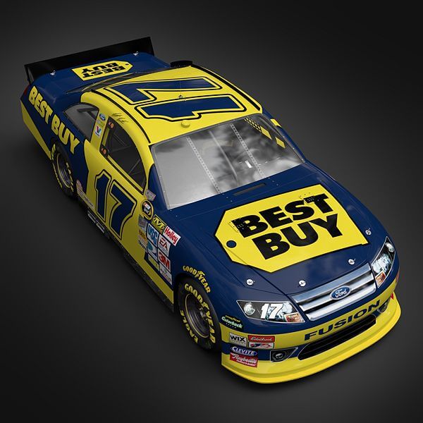 Nascar 2012 Roush Fenway Racing Cars - 3D Model by CGShape