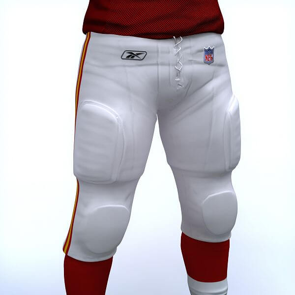 NFL Player Kansas City Chiefs - Rigged 3D Model by CGShape