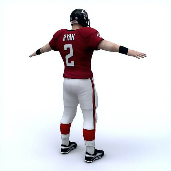 NFL Players Pack - 3D Model by CGShape