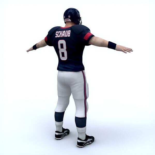 NFL Players Pack - 3D Model by CGShape