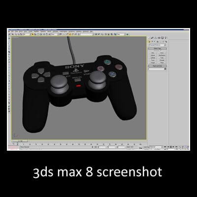 PS2 Controller Dualshock 2 - 3D Model by CGShape