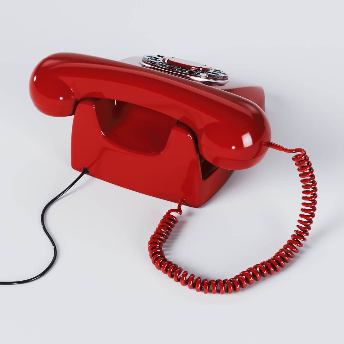 Retro Telephones Pack - 3D Model by CGShape