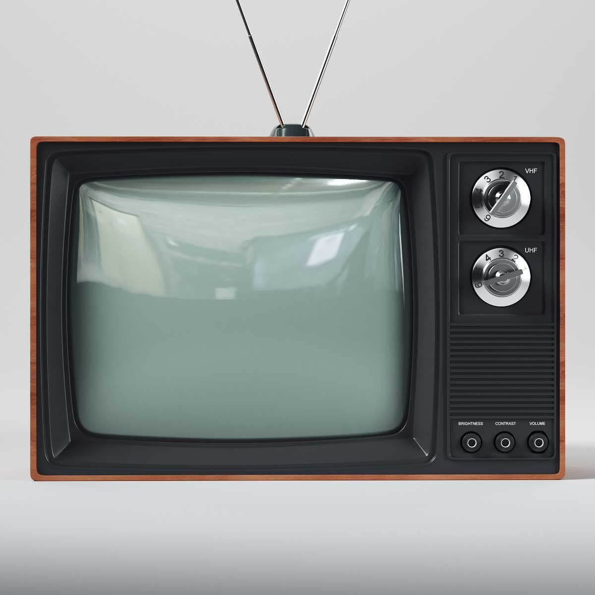 Retro Television Sets Pack - 3D Model by CGShape