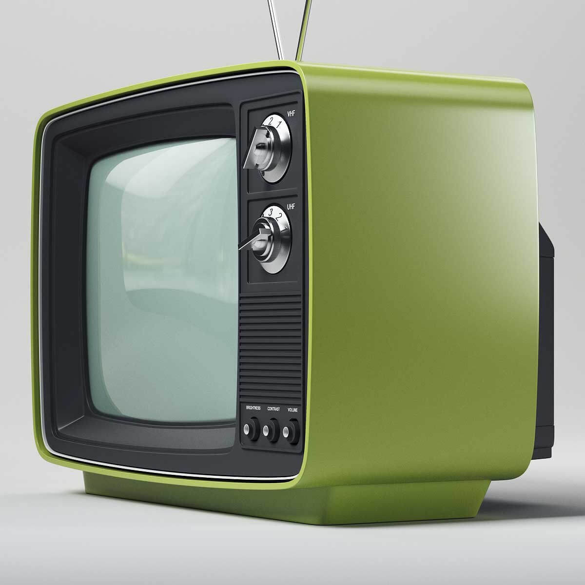 Retro Television Sets Pack - 3D Model by CGShape
