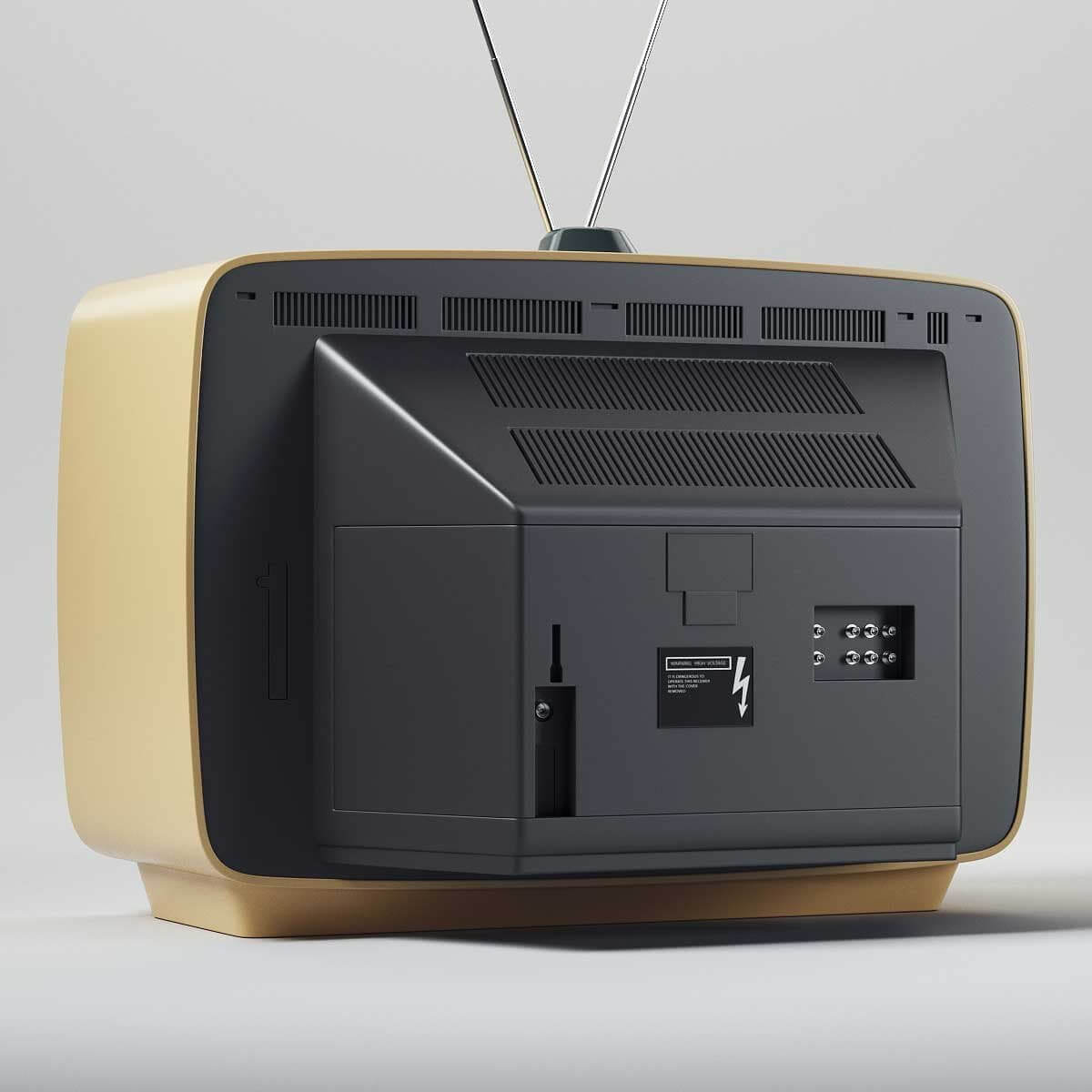 Retro Television Sets Pack - 3D Model by CGShape