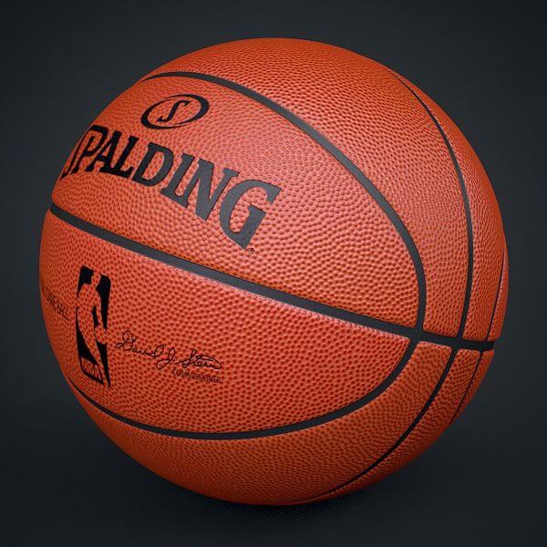 Spalding NBA Official Basketball Game Balls Pack - 3D Model by CGShape