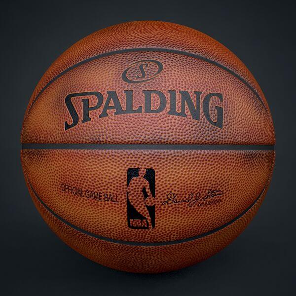 Spalding NBA Official Basketball Game Balls Pack - 3D Model by CGShape