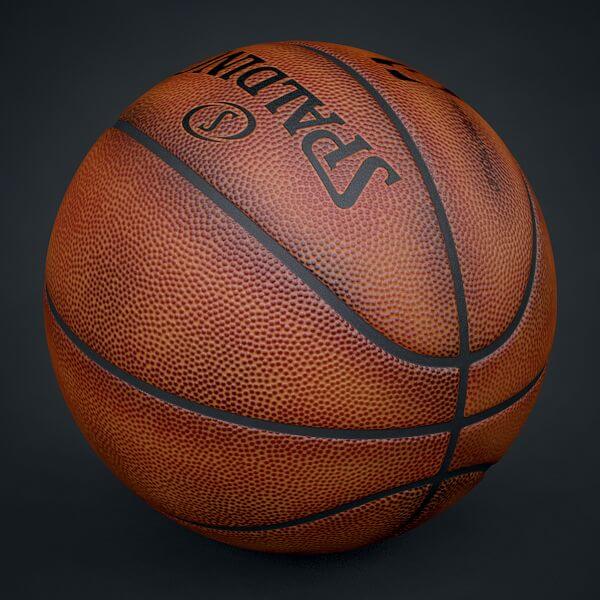 Spalding NBA Official Basketball Game Balls Pack - 3D Model by CGShape