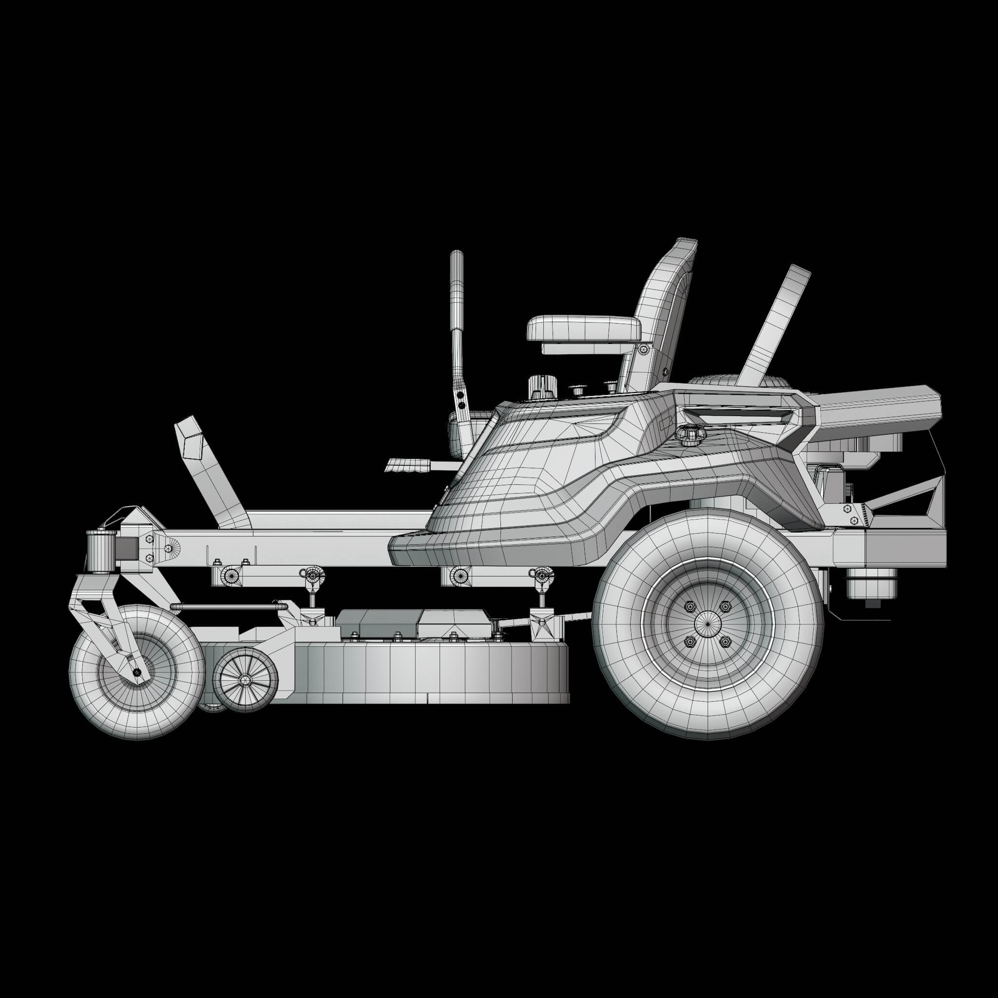 Ariens Ikon XD 60 - 3D Model by CGShved