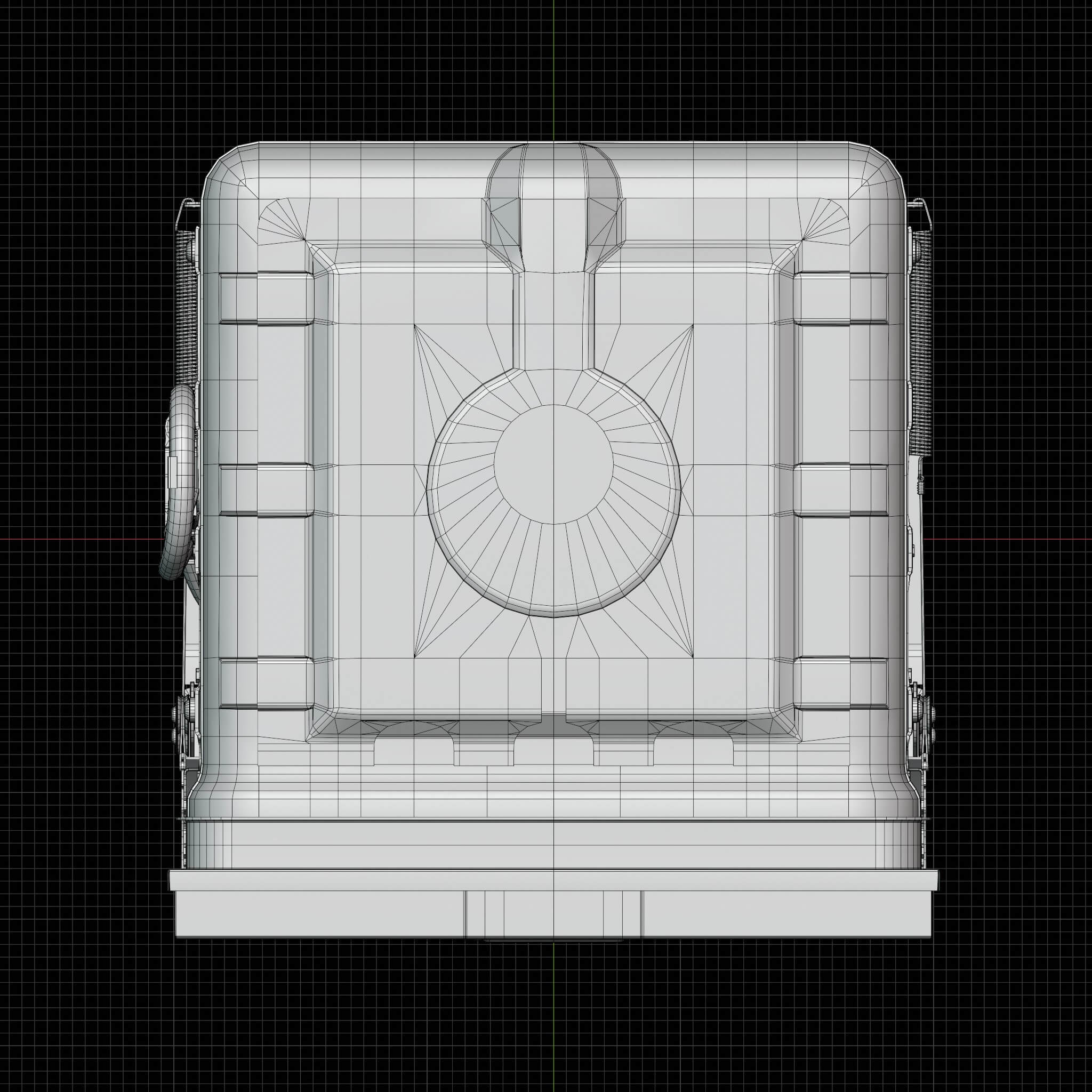KitchenAid KDFE304DWH - 3D Model by CGShved