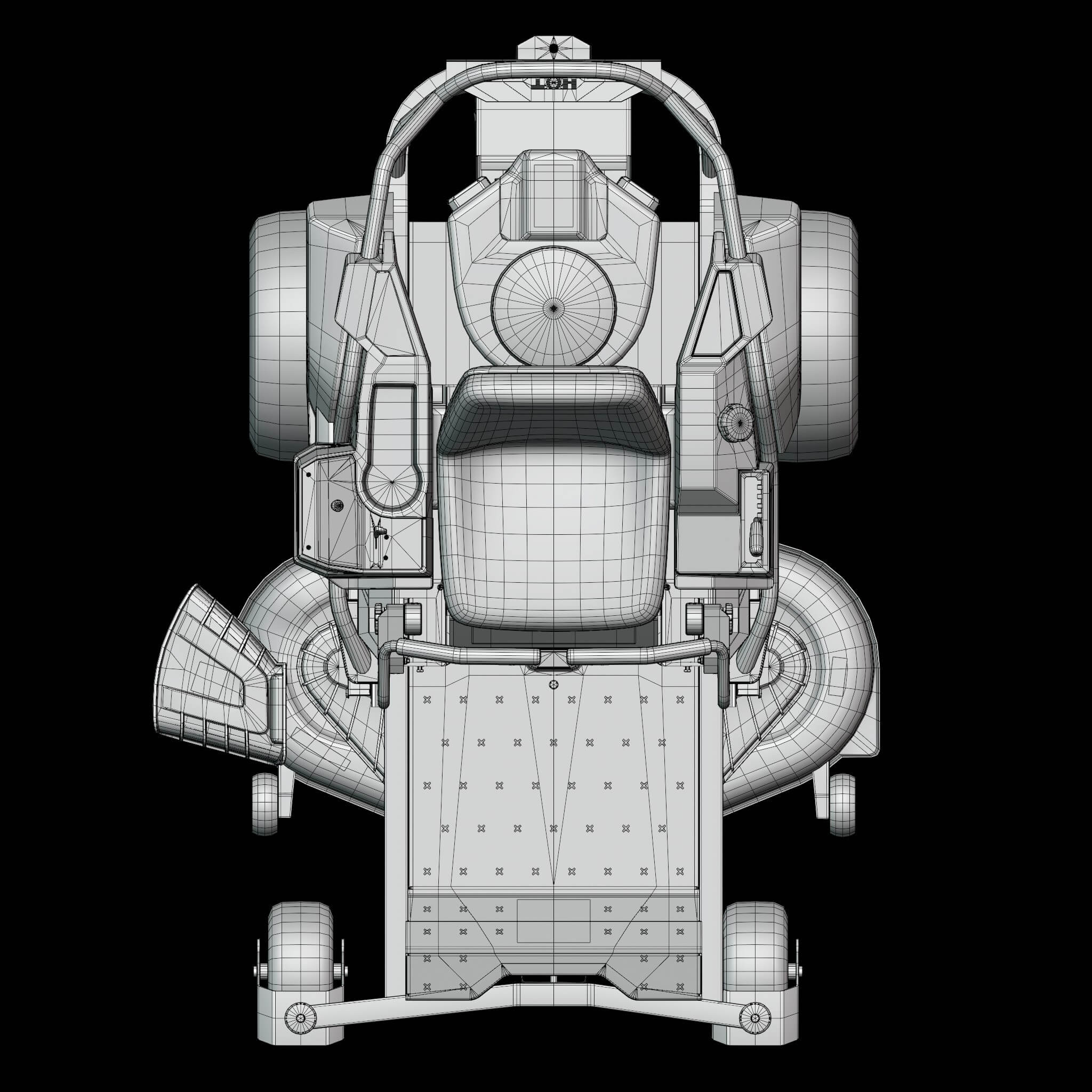 Craftsman Z560 - 3D Model by CGShved