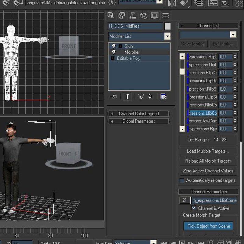 Rigged Man - 3D Model by Cgtools