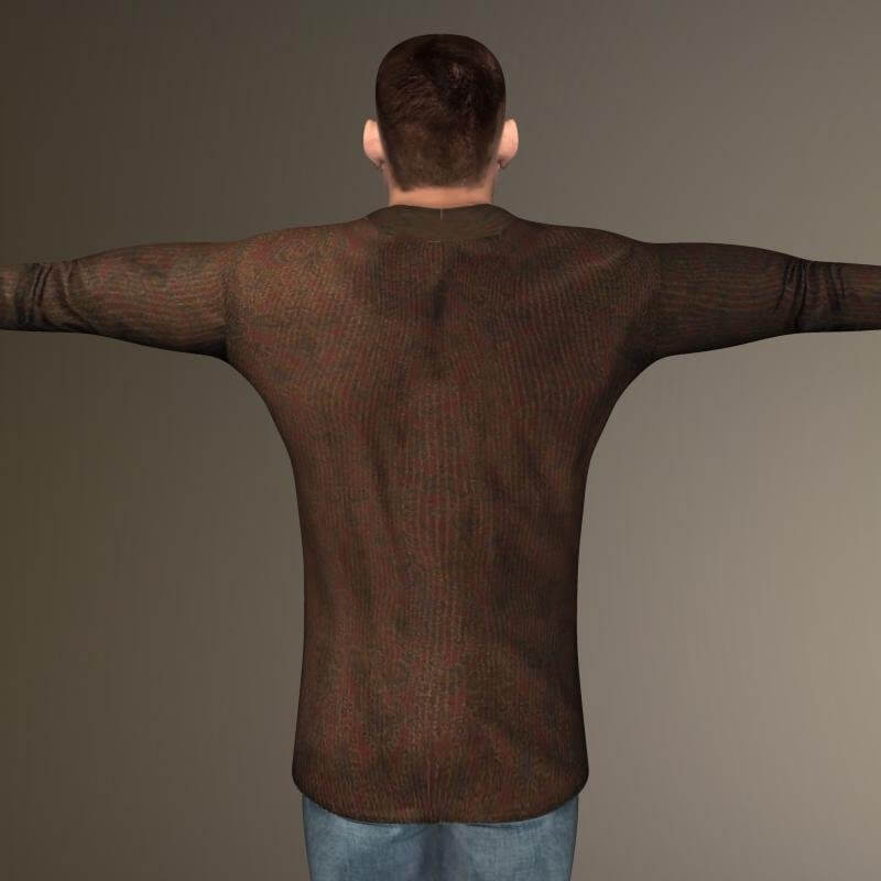 Rigged Young Man - 3D Model by Cgtools