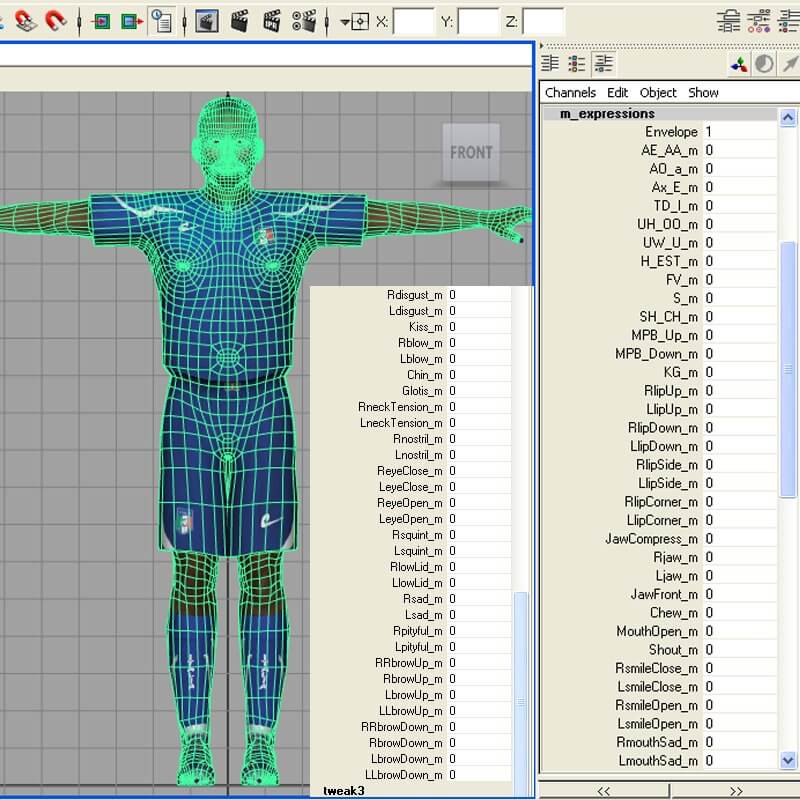 Rigged Young Sport Player - 3D Model by Cgtools