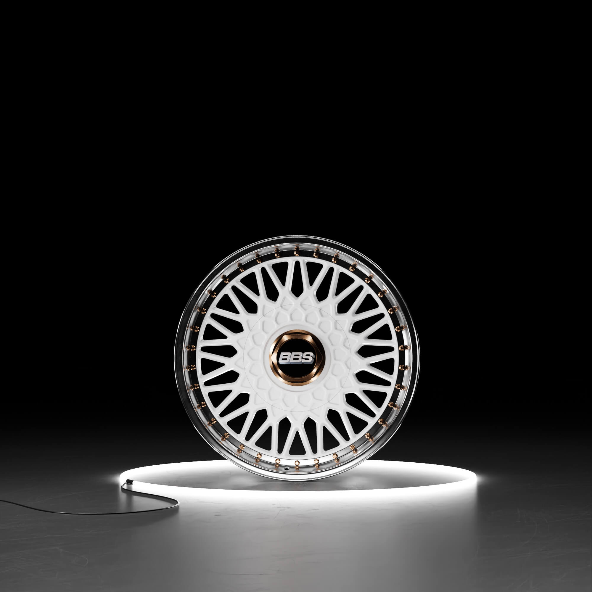 Bbs Rs Wheels White