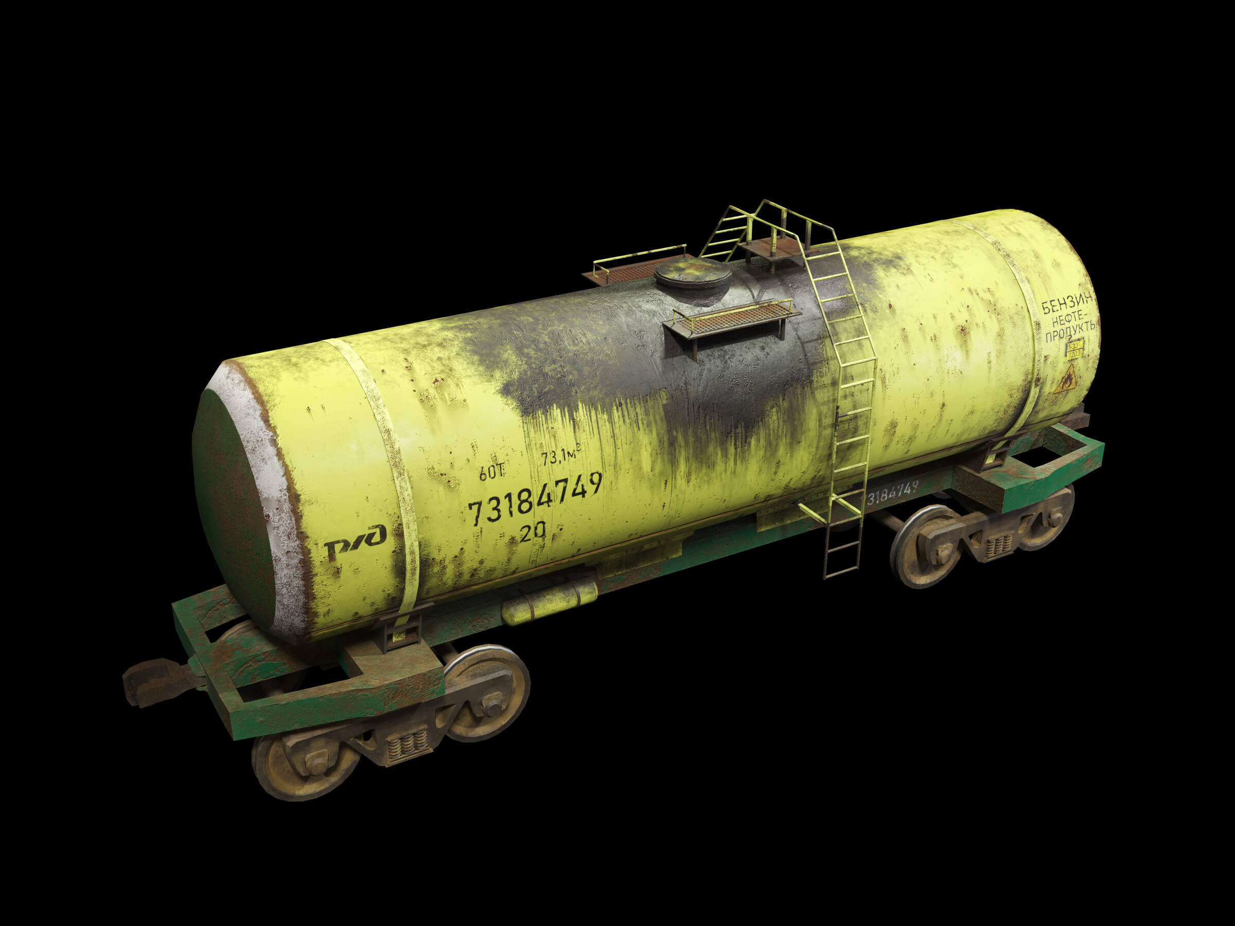 Old Railway Cistern - 3D Model by CGZen