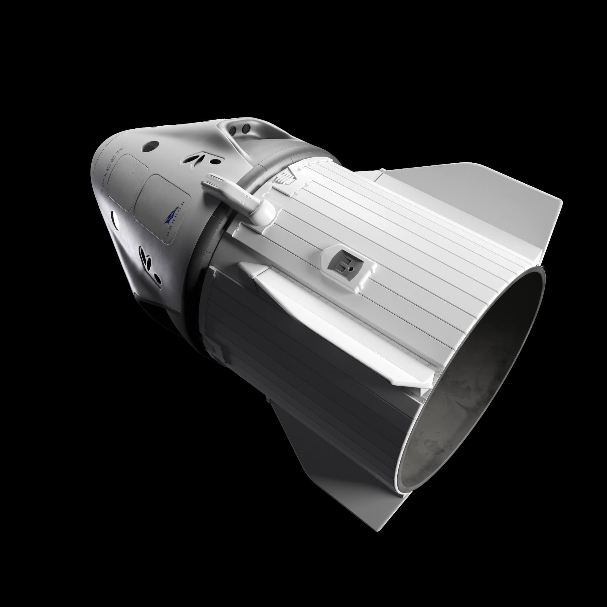 SpaceX Crew Dragon - 3D Model by CGZen