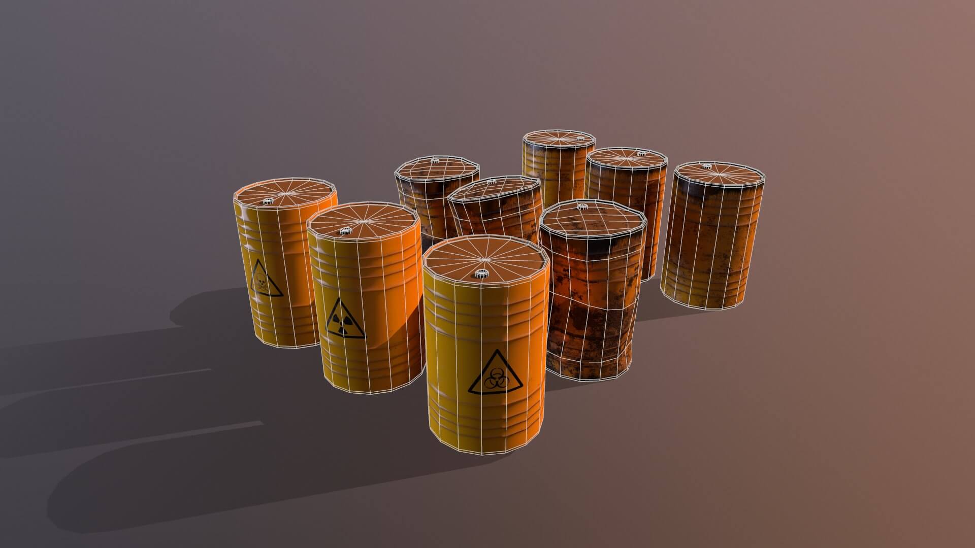 Toxic Waste Barrel Prop