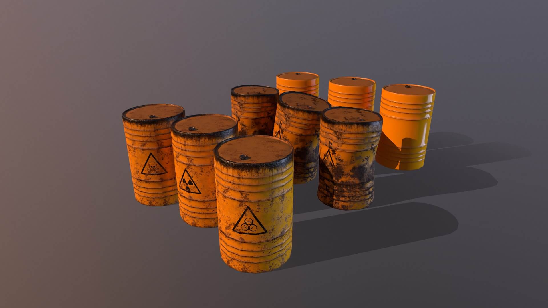 Toxic Waste Barrel Prop