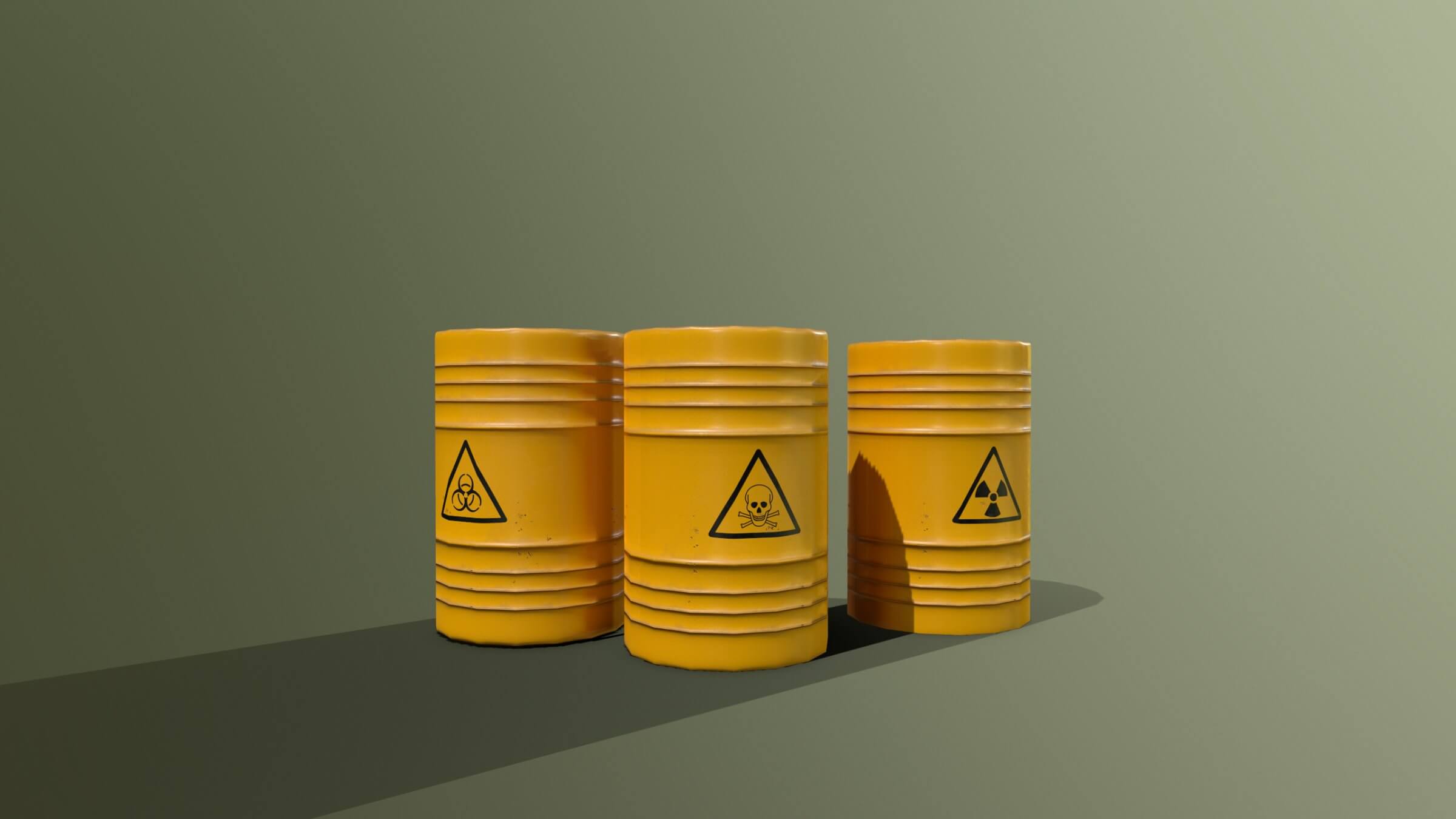 Toxic Waste Barrel Prop
