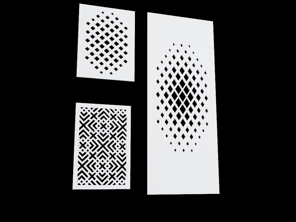 CNC 3Dpanels 2 - Free 3D Model by chakad