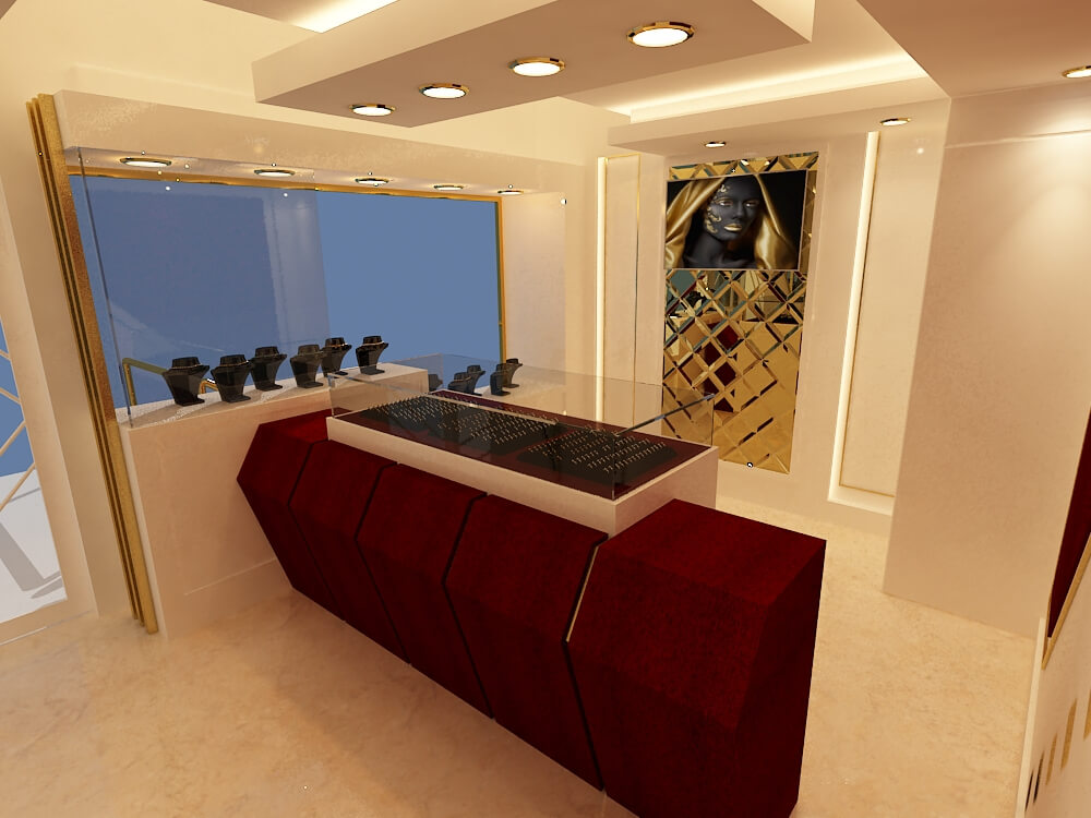 Jewelery Store - 3D Model by chakad