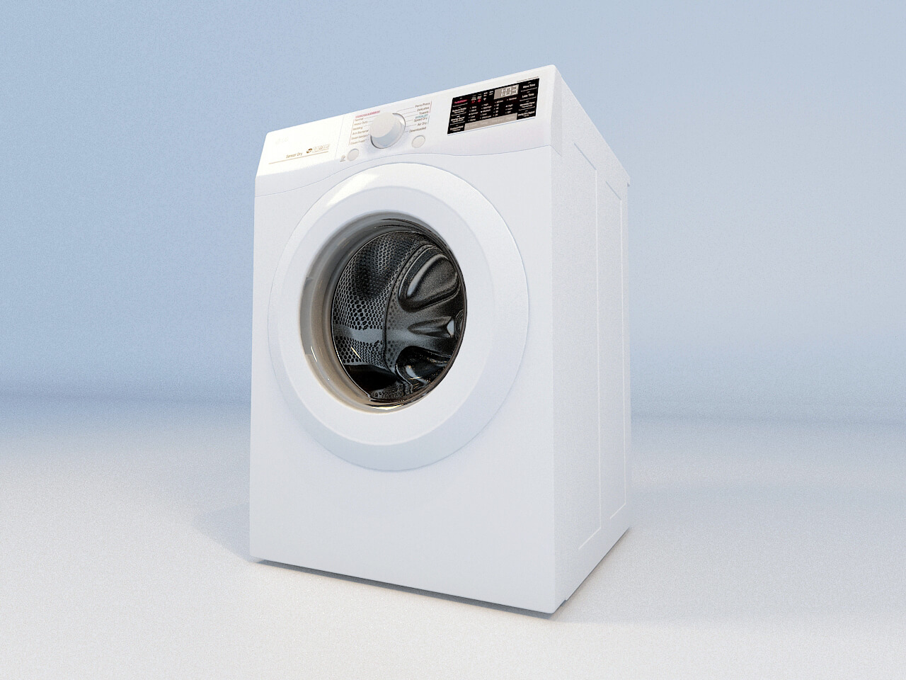 Washing Machine - 3D Model by chakad