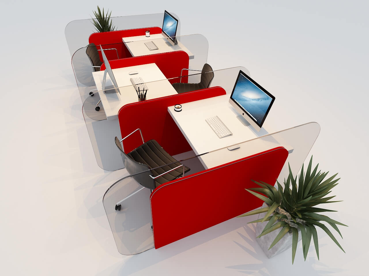 Work station - 3D Model by chakad