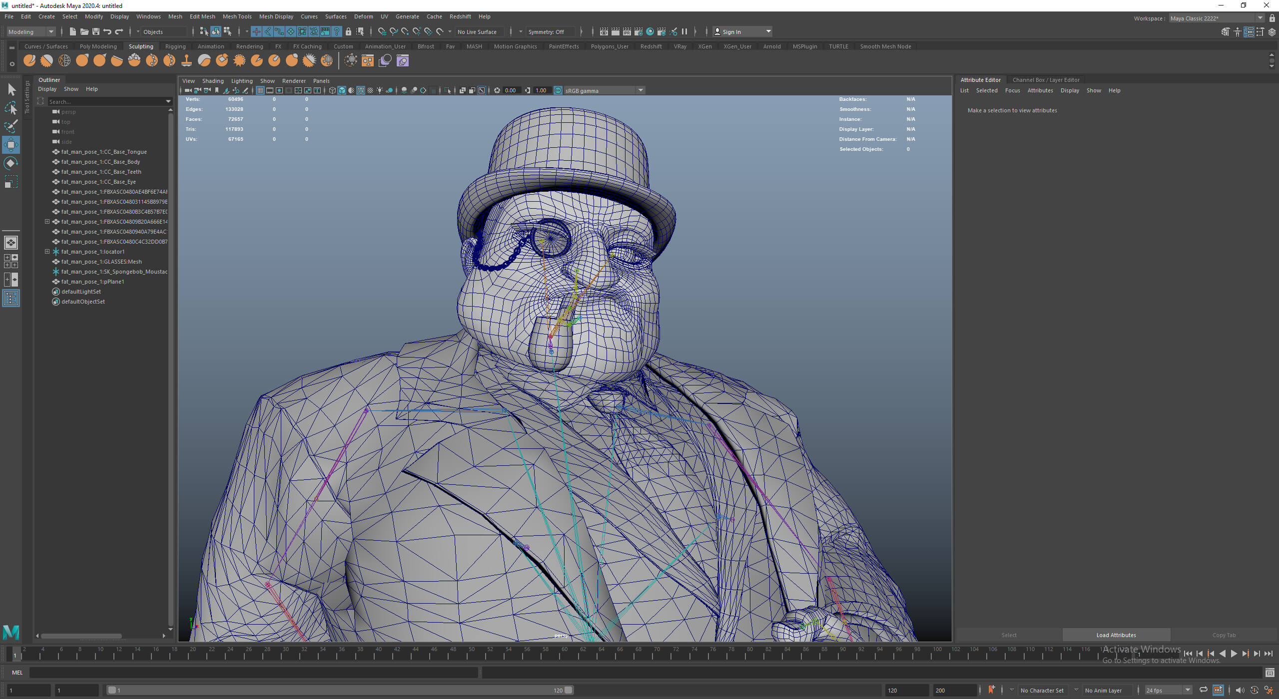 Game Cartoon Boss Man Rigged - 3D Model by Challento