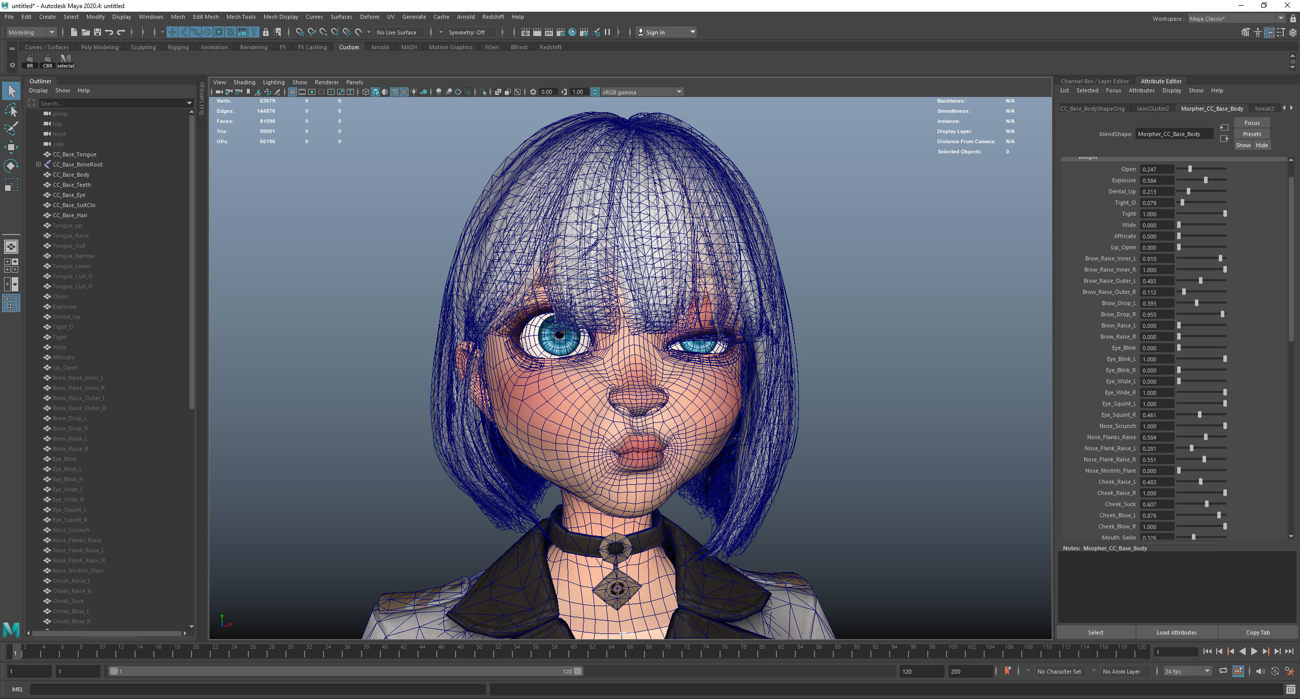 Game Cartoon Girl Rigged - 3D Model by Challento