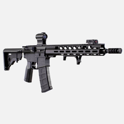 AR-15 Assault Rifle 3D Model by Chamod