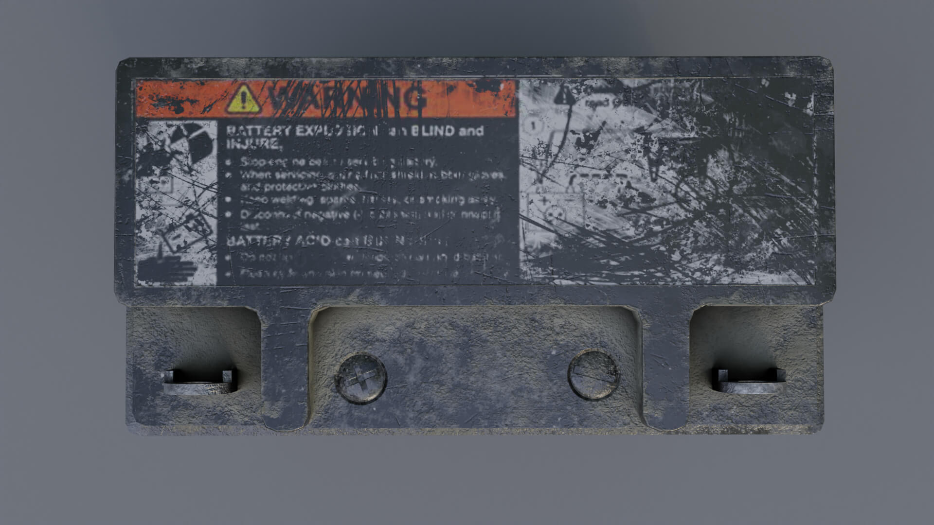 Automotive Battery - 3D Model by Chamod