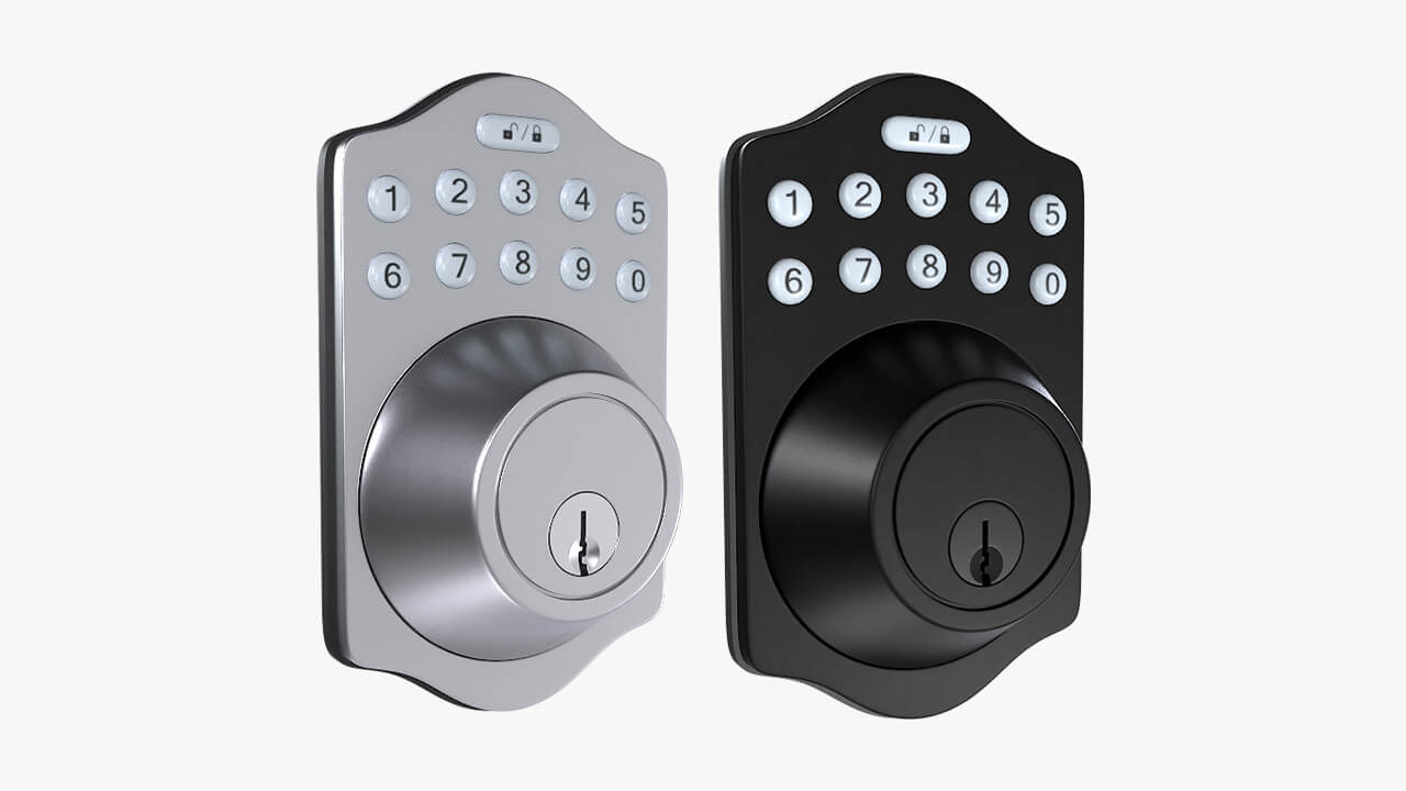 Electrical Door Lock Collection - 3D Model by Chamod