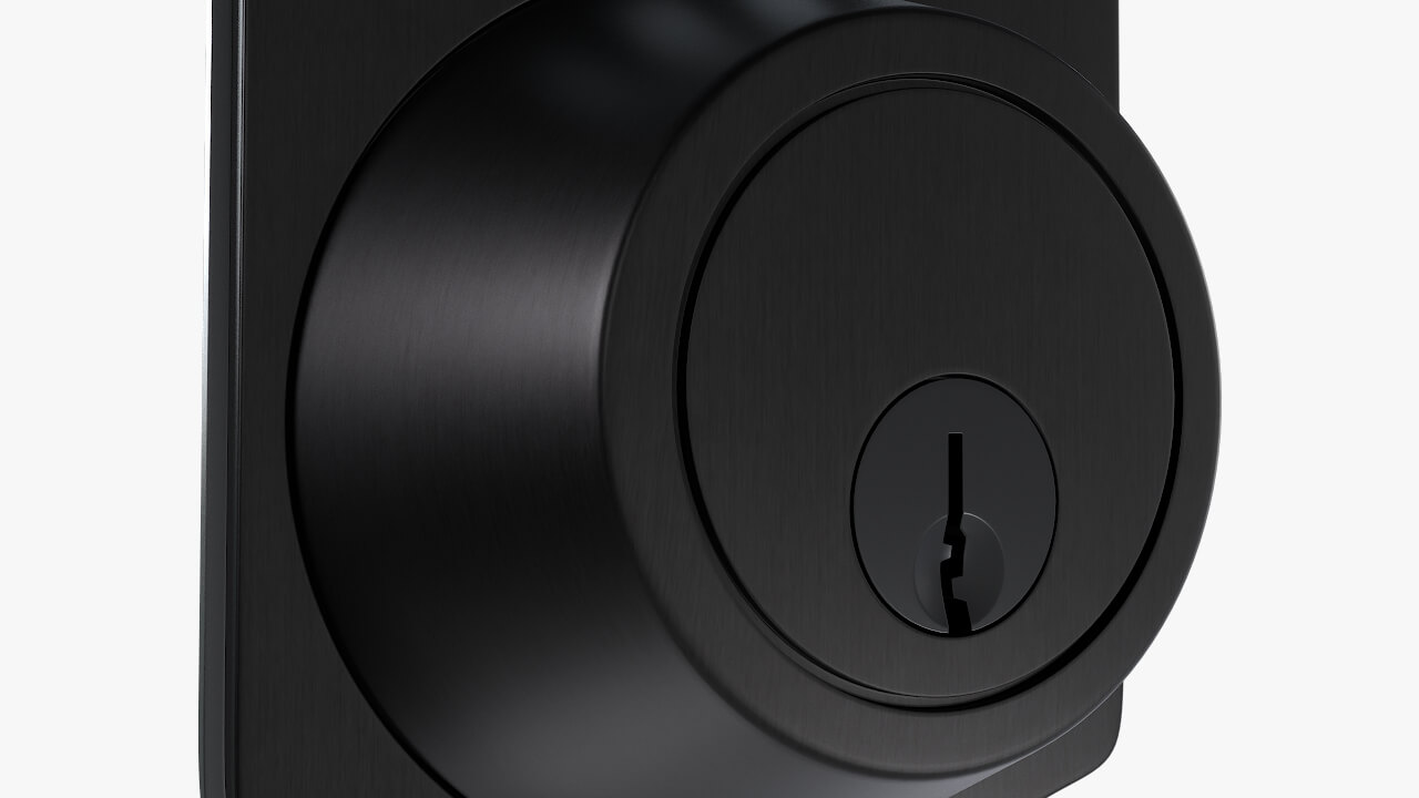 Electrical Door Lock With a Keypad A01 - 3D Model by Chamod