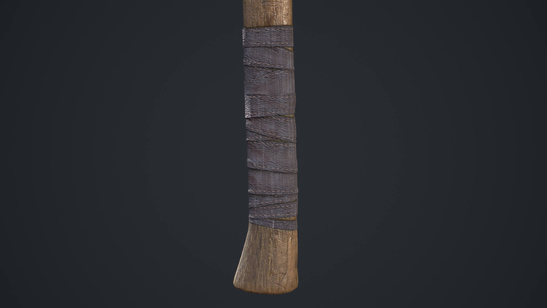 Handcrafted Apocalyptic Axe - 3D Model by Chamod