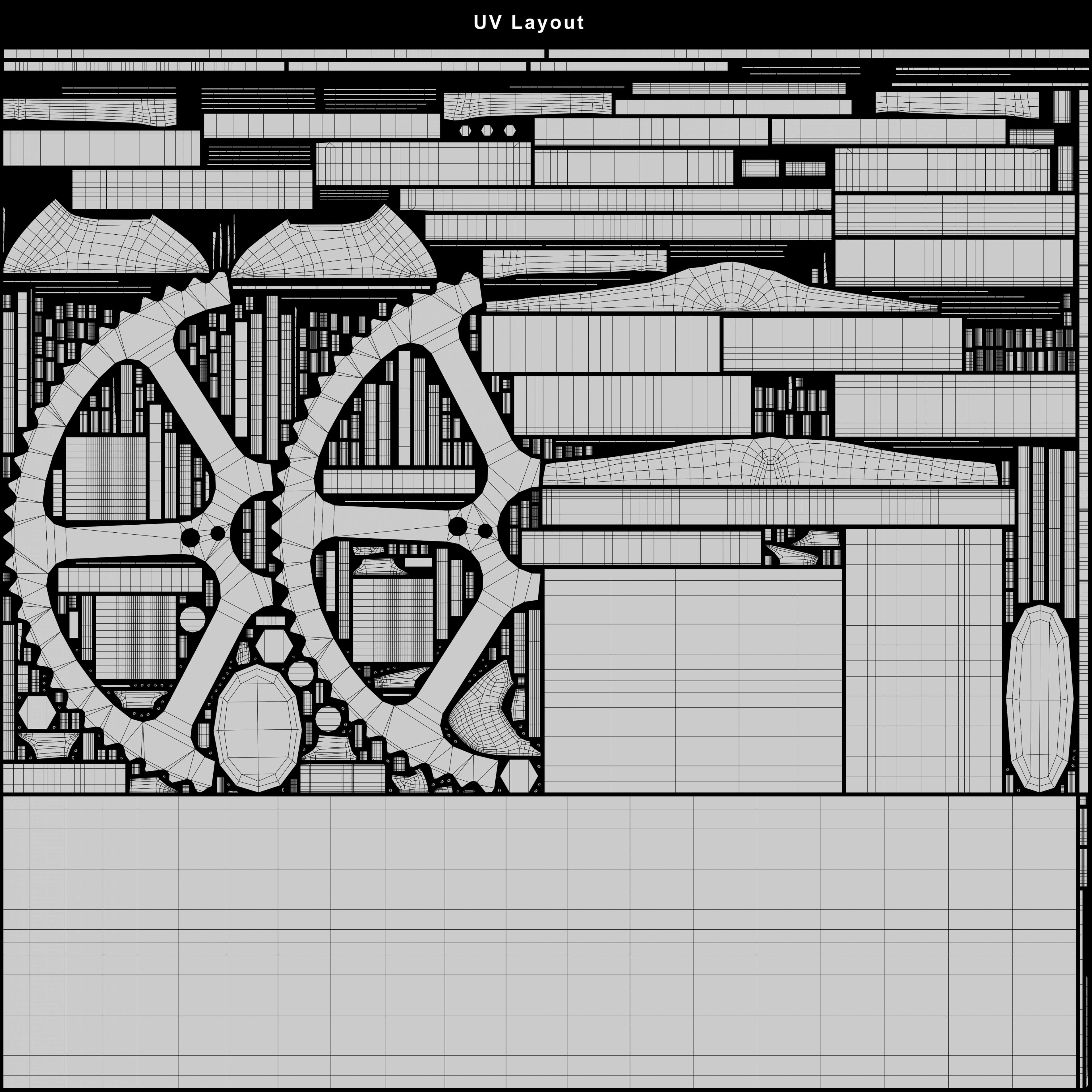 Handcrafted Apocalyptic Axe - 3D Model by Chamod