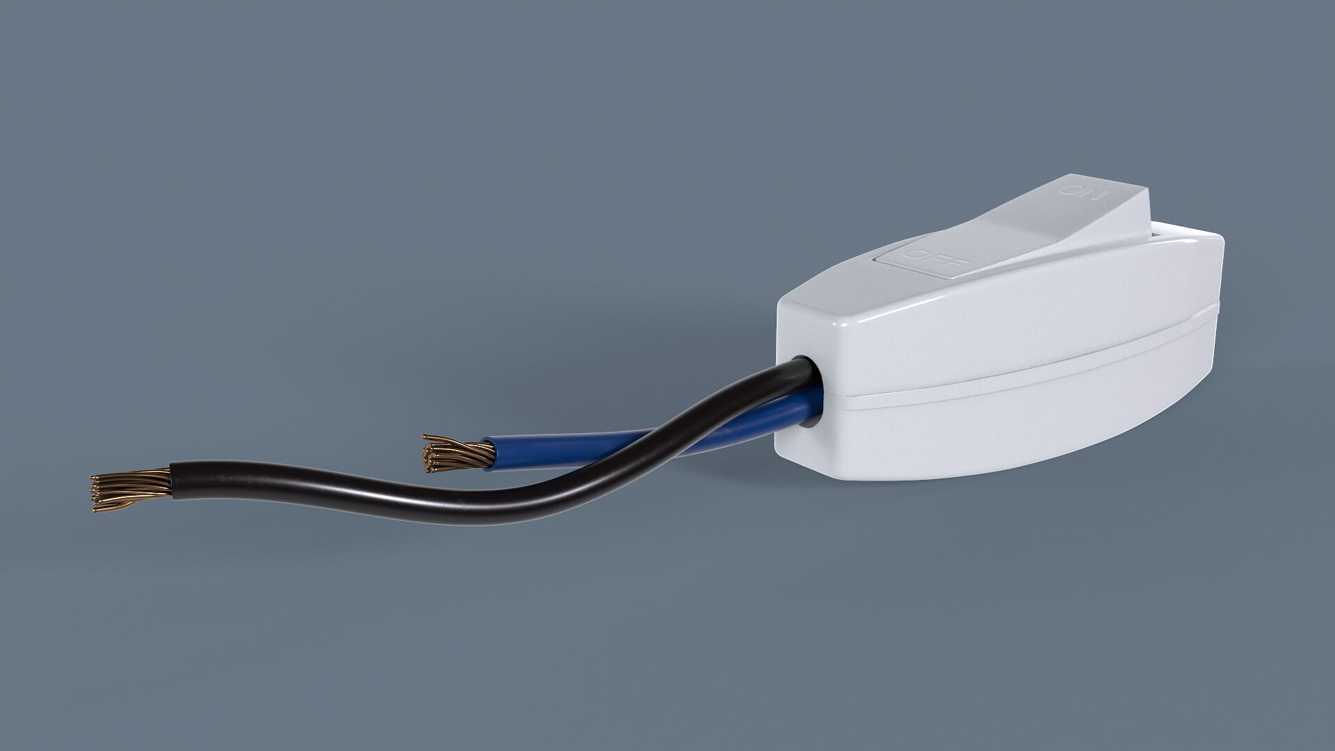 Indoor Hanging Switch High Poly - 3D Model by Chamod