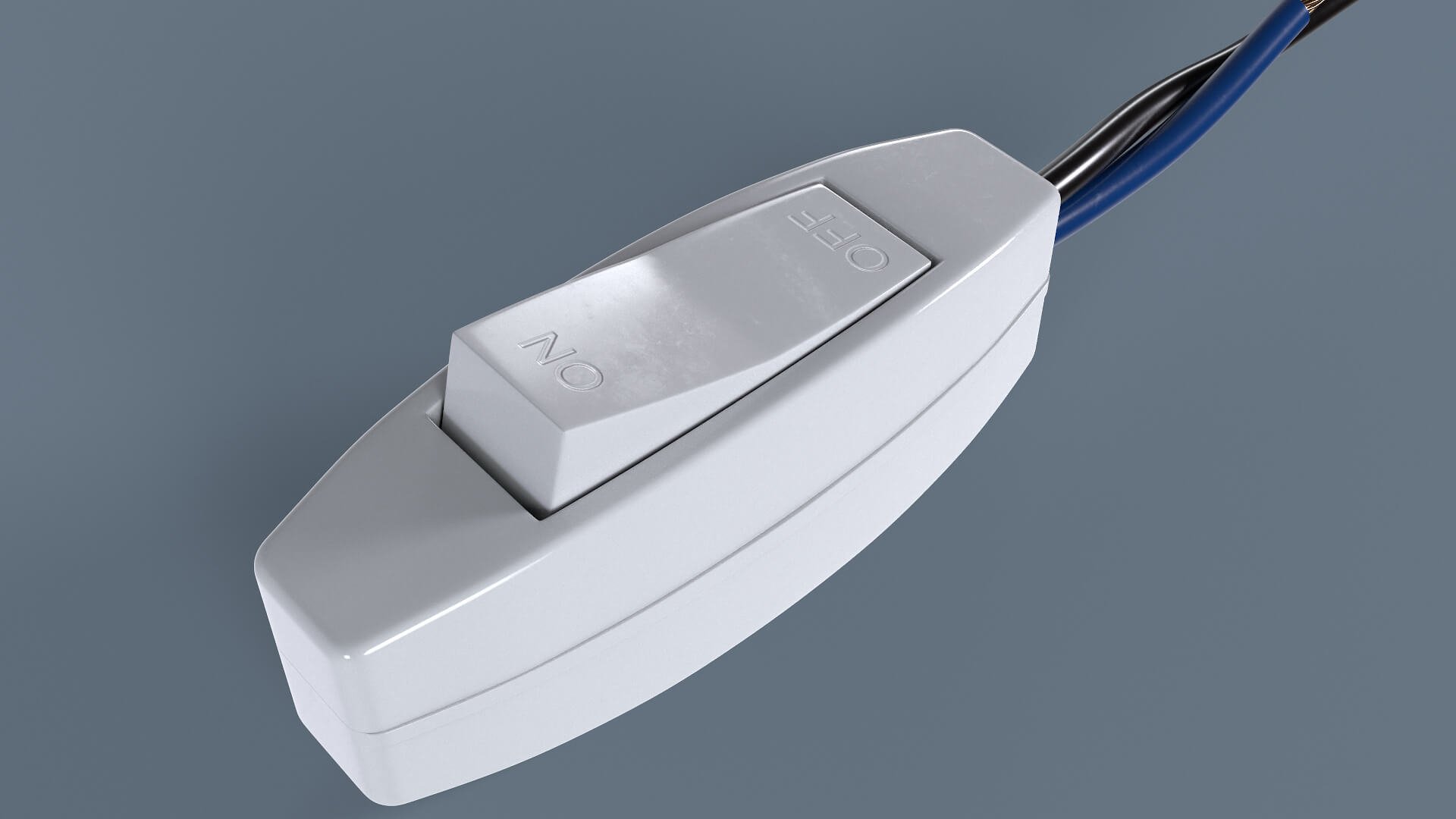 Indoor Hanging Switch High Poly - 3D Model by Chamod