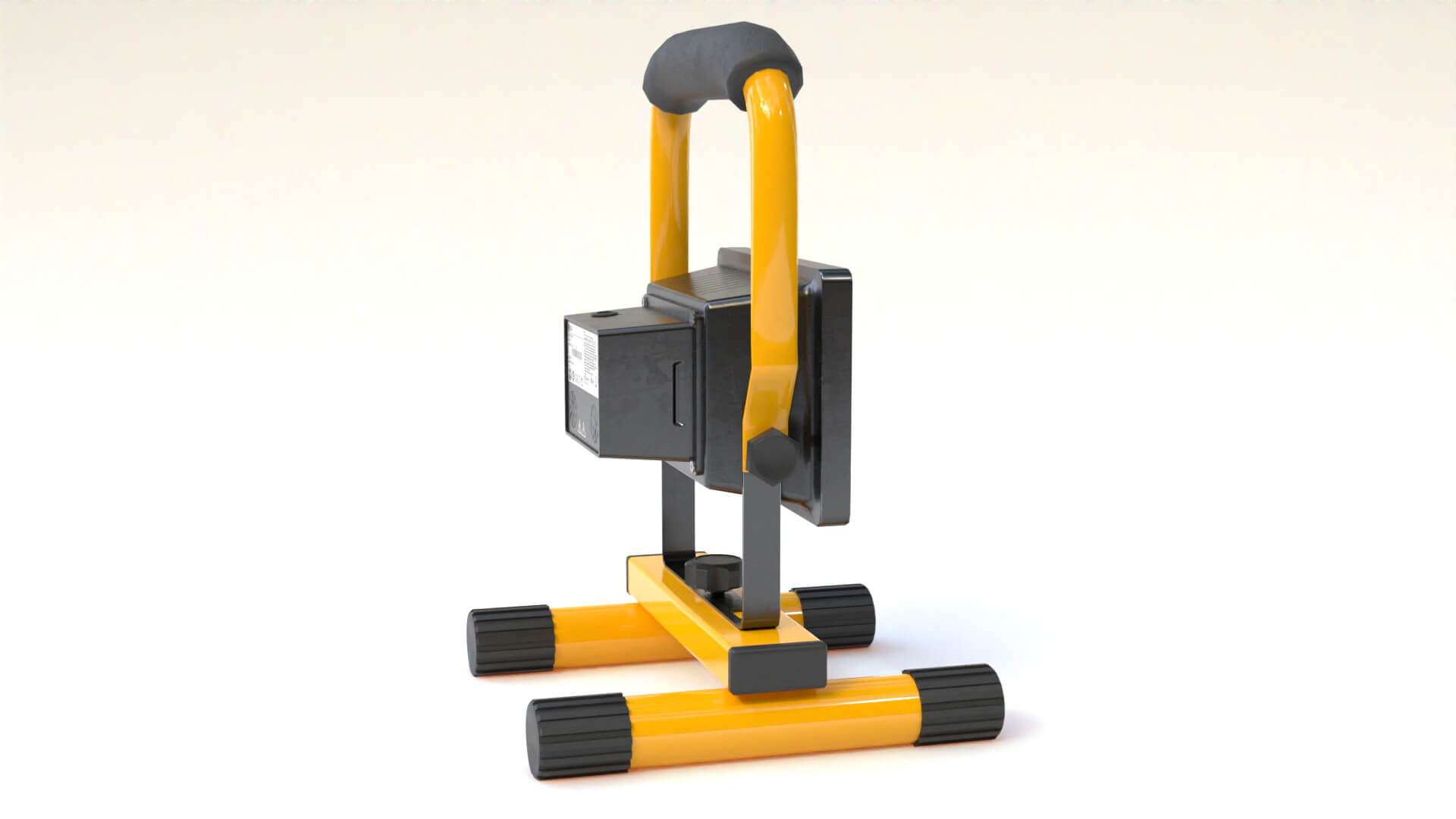 Industrial Floodlight - 3D Model by Chamod