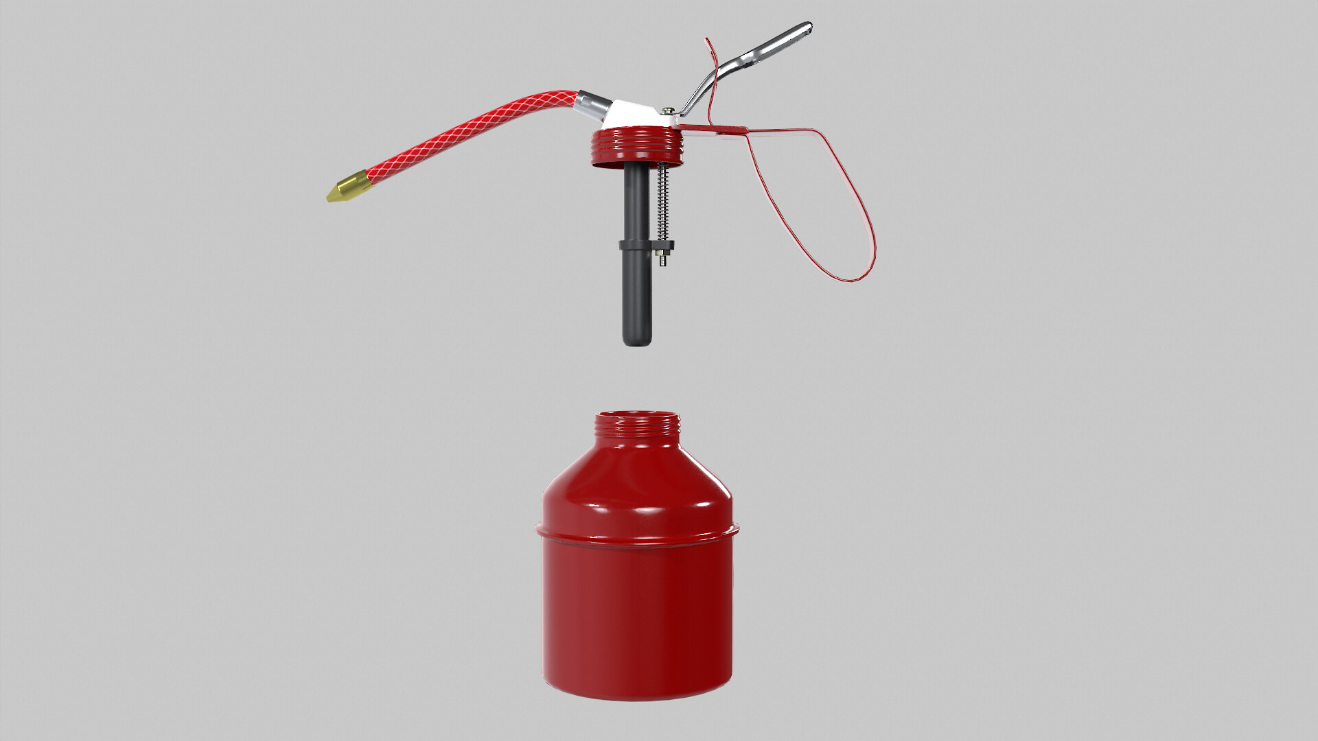 Industrial Small Oil Cane A01 - 3D Model by Chamod